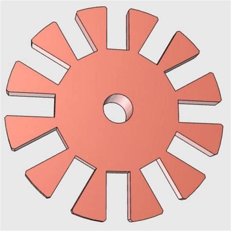 3d Printable Rotor 3 Phase Electric Generator By Tetiana Bulgakova