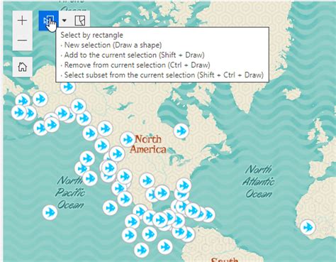 allow a user to select multiple features using the esri community