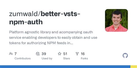 Github Zumwaldbetter Vsts Npm Auth Platform Agnostic Library And