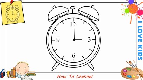 How To Draw A Clock Face Design Talk