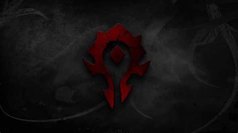 1920x1080px Free Download Hd Wallpaper Red World Of Warcraft Horde Faction Wallpaper Flare