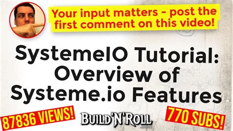 SystemeIO Tutorial Overview Of Systeme Io Features
