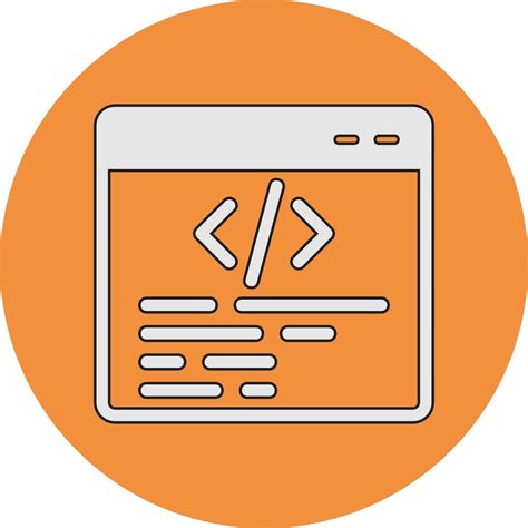 Web Programming Vector Icon 31445236 Vector Art At Vecteezy