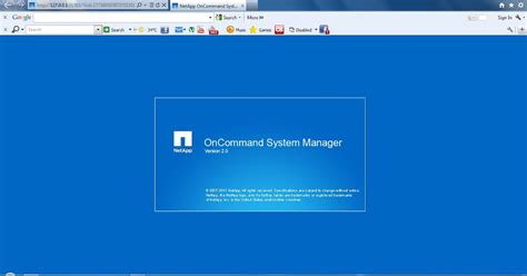 Remote Infrastructure Management Netapp On Command System Manager