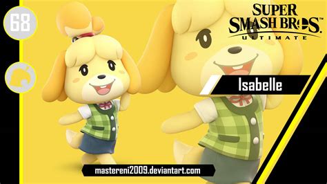 Ssbu Custom Wallpaper 68 Isabelle By Mastereni2009 On Deviantart