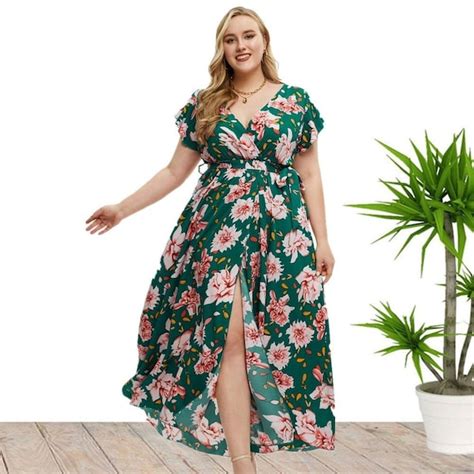 Plus Size Boho Dress Etsy