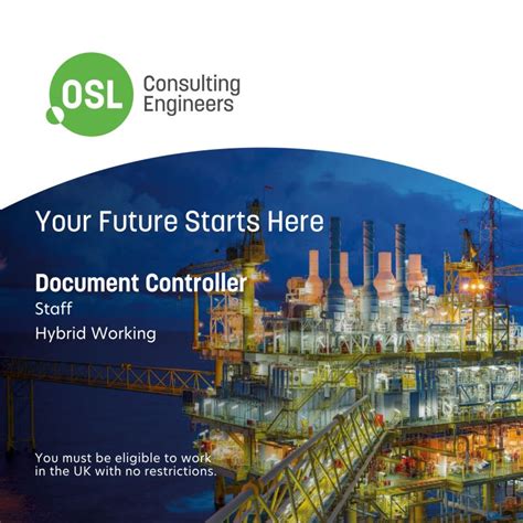 Osl Consulting Engineers On Linkedin Documentcontroller
