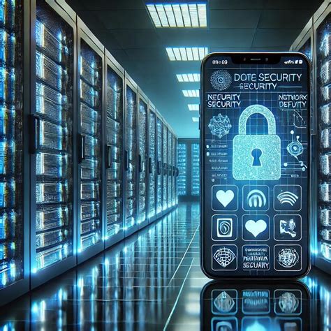 Smartphone Interface Controlling Data Center Systems And Cloud Infrastructure Premium Ai