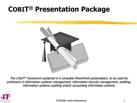 Cobit® Presentation Package Ppt