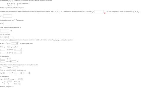 answered a sequence eo ₁ 2 satisfies the… bartleby