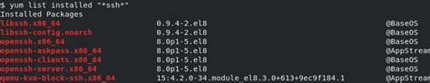 List Installed Packages In Centos Rhel Fedora Linuxtect