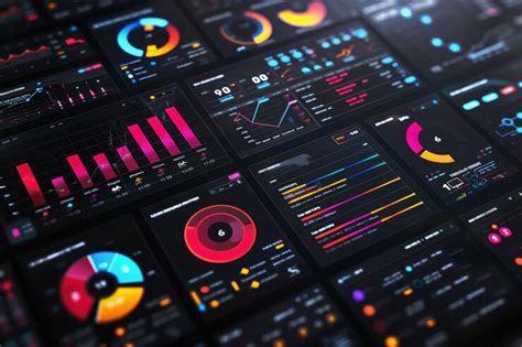 Toolkituiux Dashboard Infographic Template With Big Data Visualization