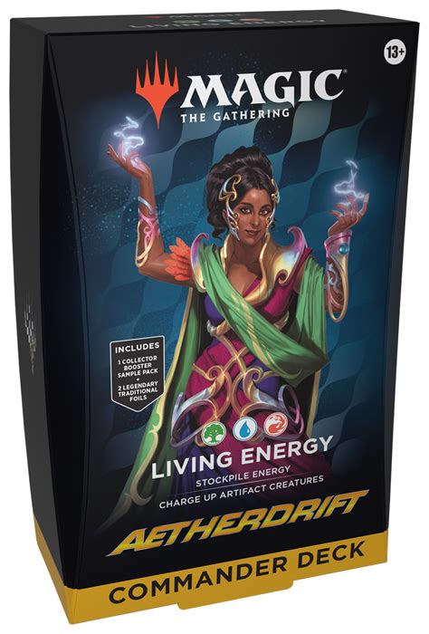 Magic The Gathering Aetherdrift Commander Precon Living Energy Le Coin Du Jouet