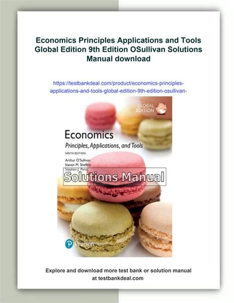 Economics Principles Applications And Tools Global Edition 9th Edition Osullivan Solutions