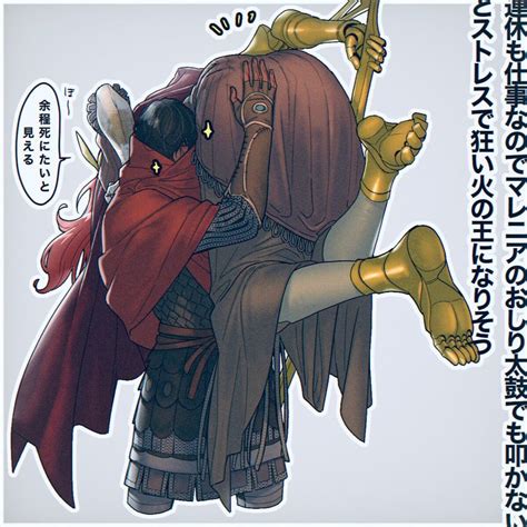 Tarnished And Malenia Blade Of Miquella Elden Ring Drawn By Nayaman Danbooru