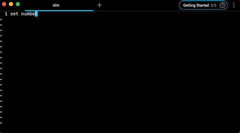 Warp Show And Hide Line Numbers In Vim Vi