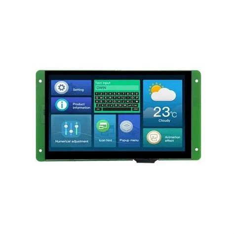 Inch X IPS UART TTL RS LCD Display Capacitive Touch MB Flash Buzzer SD Interface