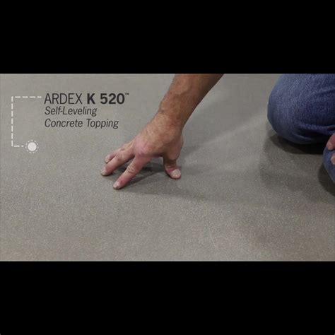 Ardex Americas Ardex K 520 Self Leveling Concrete
