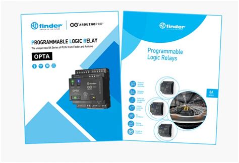 Finder Opta The Unique New Programmable Logic Relay Finder