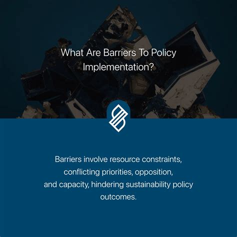 What Are Barriers To Policy Implementation → Question