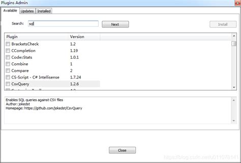 推荐notepad插件格式化sql代码，开发利器。norepad Sql插件是什么 Csdn博客