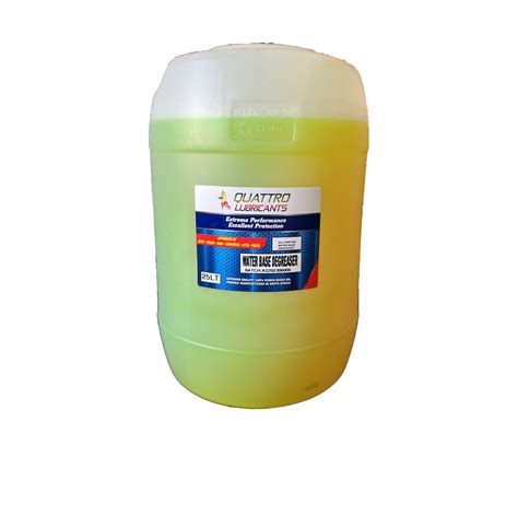 Solvent Degreaser Water Based Quattro Lubricants