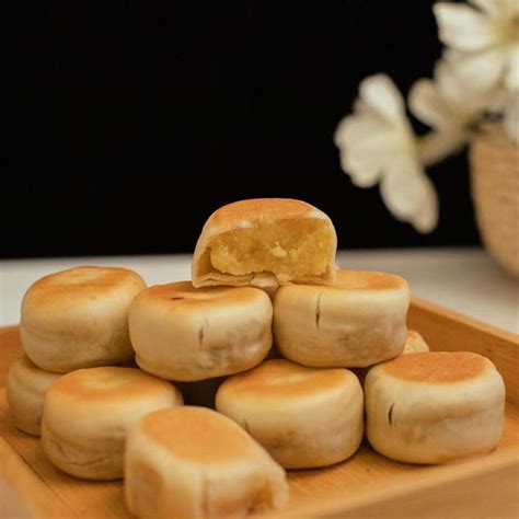 福建莆田特产冰皮榴莲饼传统老式糕点少糖少油早餐点心馅饼休闲食 虎窝淘
