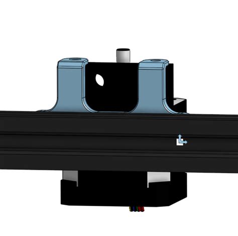 Anet A8 Extruder Holder For 2020 Extrusions By Aurvandill Download