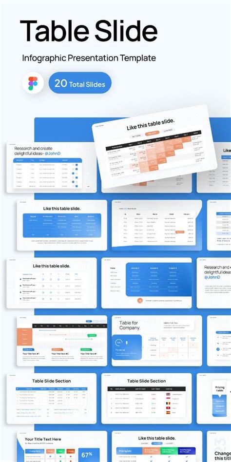 table powerpoint design artofit