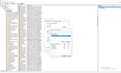 Dcom 10016 Local Activation Permission For The Com Server Solved