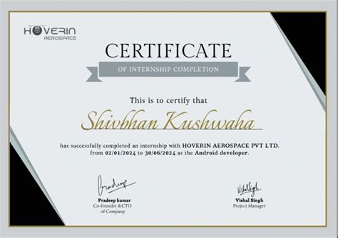 Shivbhan Kushwaha On Linkedin Androiddeveloper Internship Techjourney Grateful