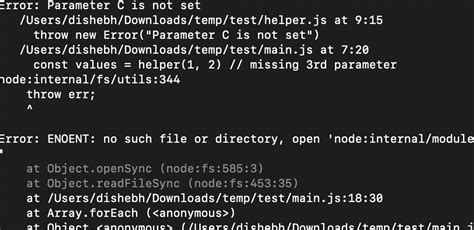 How To Show The Line Which Cause The Error In Nodejs Geeksforgeeks