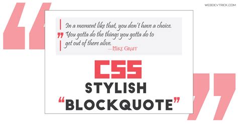 Stylish Css Blockquote Design Pure Css And Html Blockquote Highlight Stylish Css Blockquote Design Pure Css And Html Blockquote Highlight