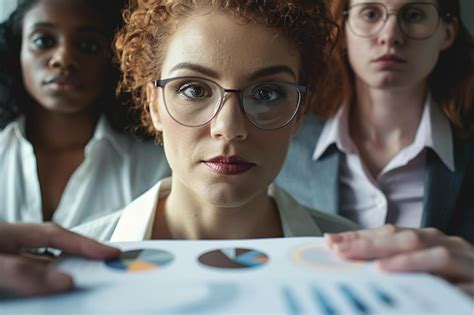 Premium Photo Corporate Team Brainstorming For Solutions