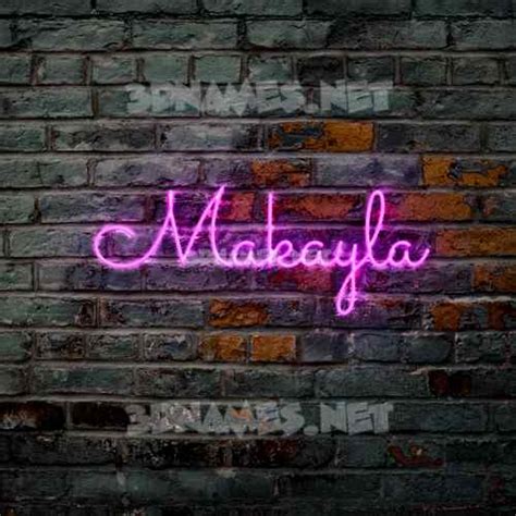 The Name Makayla In Graffiti