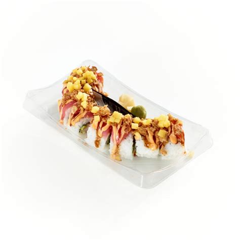 Tropical Tuna Crunch Roll Bento Sushi Ca