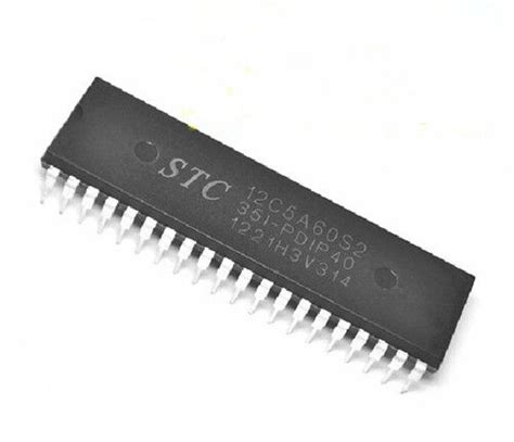 5pcs Stc12c5a60s2 35i Dip40 Stc 12c5a60s2 Dip 40 Stc Microcontroller