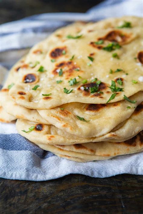 Homemade Vegan Naan Heartful Table