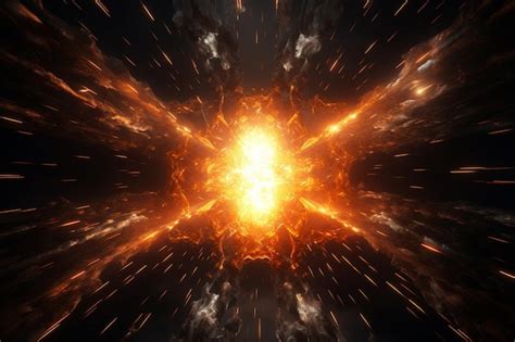 Premium Ai Image Photon Particles Colliding In A Highenergy Chamber