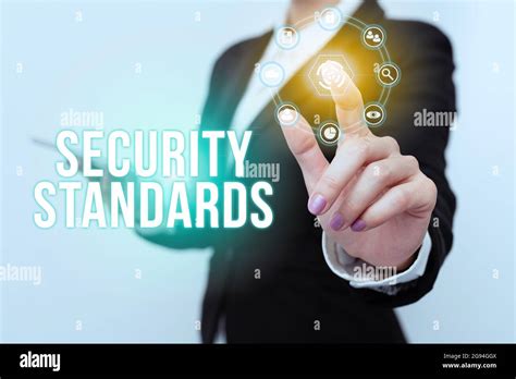 Writing Displaying Text Security Standards Business Idea The Scope Of Security Functions And