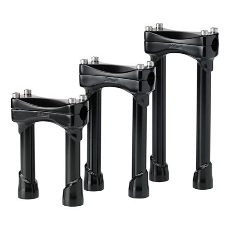 Biltwell Murdock Risers 6 Black Tuv Appr
