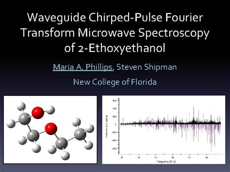 Waveguide Chirpedpulse Fourier Transform Microwave Spectroscopy Of 2
