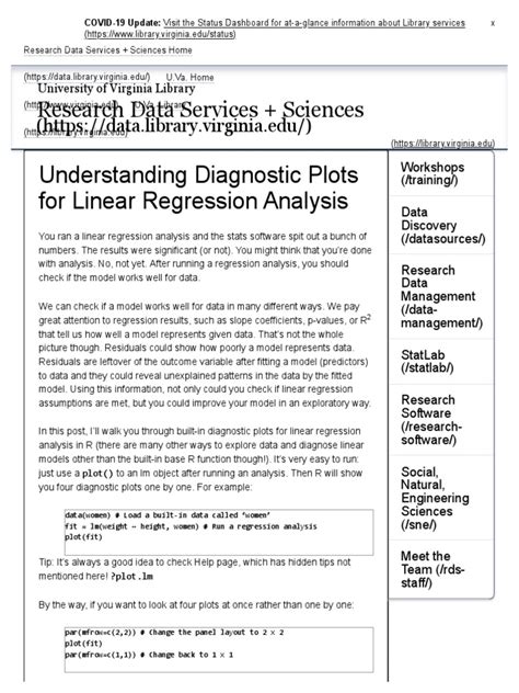 Understanding Diagnostic Plots For Linear Regression Analysis