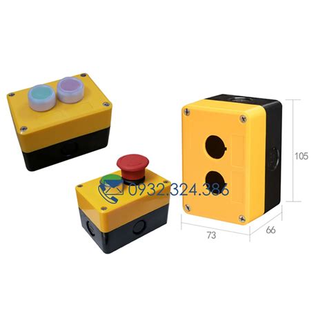 High Quality Push Button And Switch Storage Box 22 Push Button Control Box 22mm 1 Hole 2