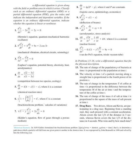[solved] A Differential Equation Is Given Along Wi Solutioninn