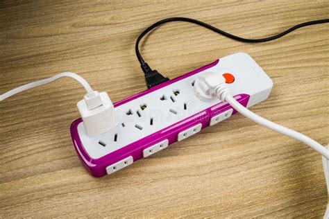 Multi Functional Multi Hole Position Socket Board With Switch Stock Photo Image Of Position