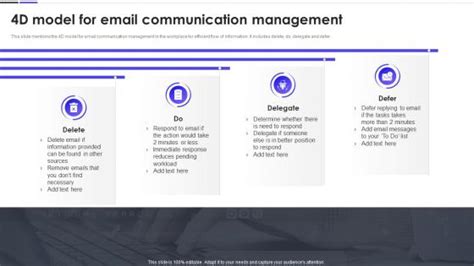 Communication Flow Chart Slide Team
