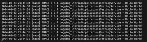 Configuring Basic Logging In Spring Boot Datmt