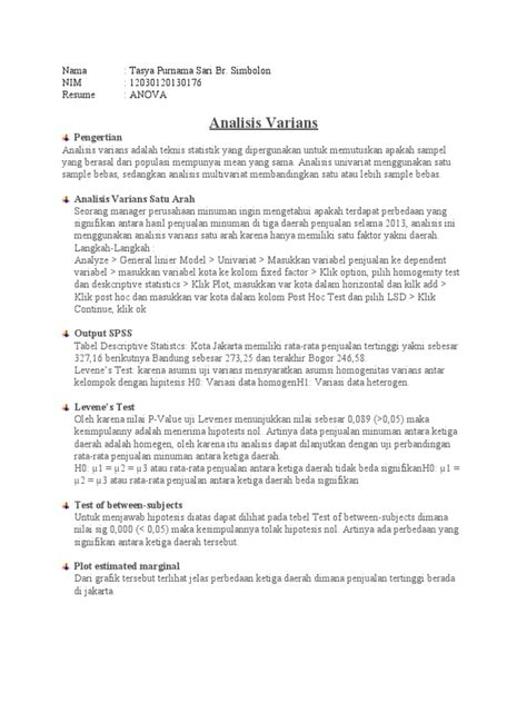 Assignment Anova Pdf
