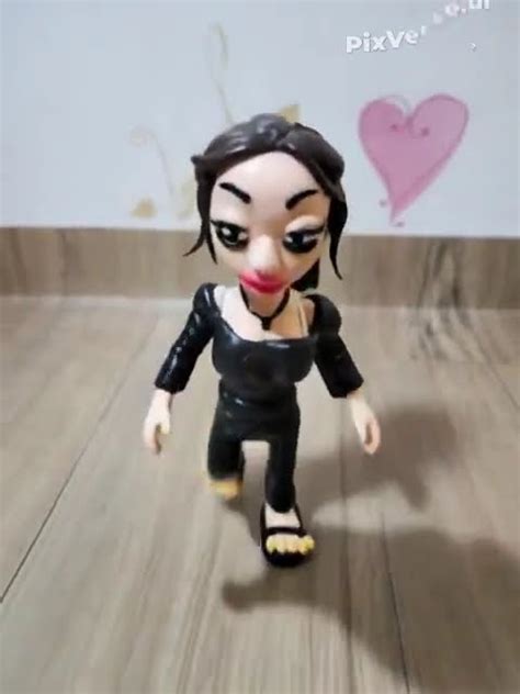 클레이 작품 밤에 공원으로 가는 수아린 Youtube